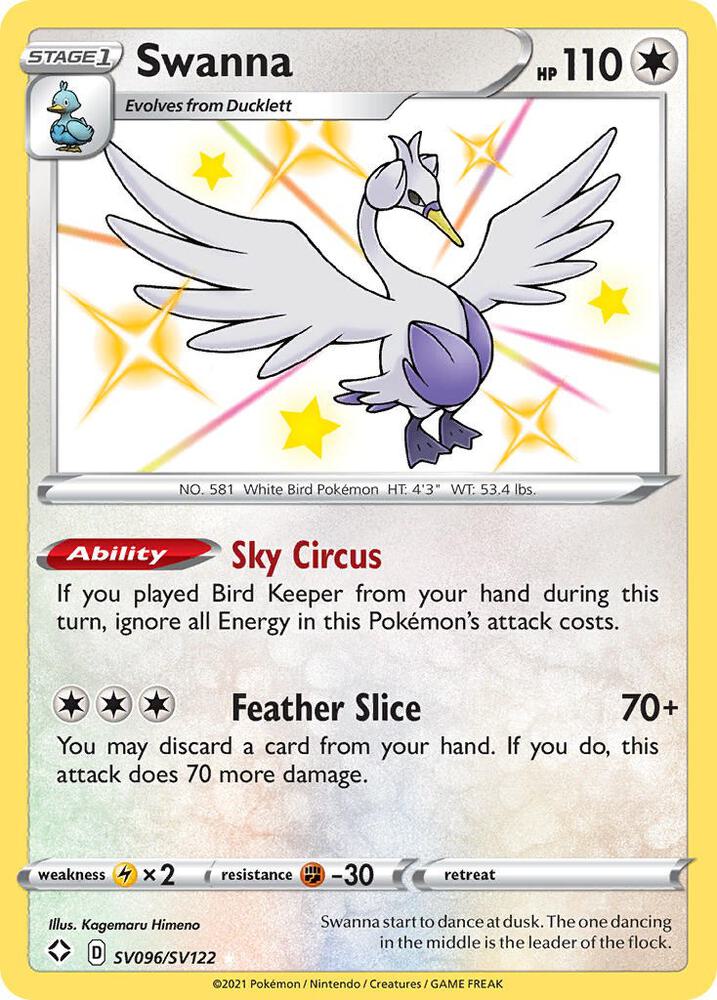 Swanna - Shining Fates: Shiny Vault – Collectors Bodega